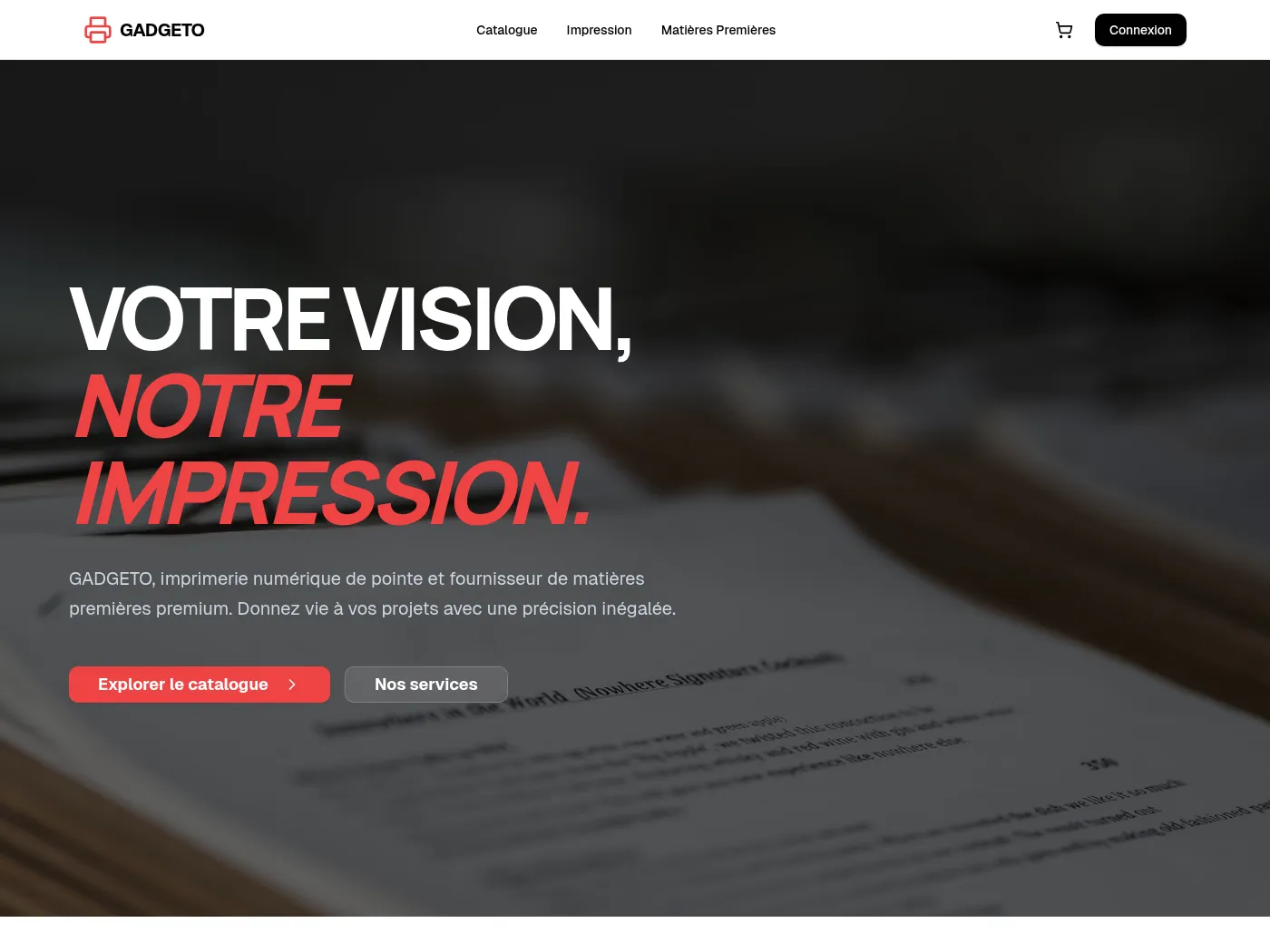 Imprimerie Numérique Shop
