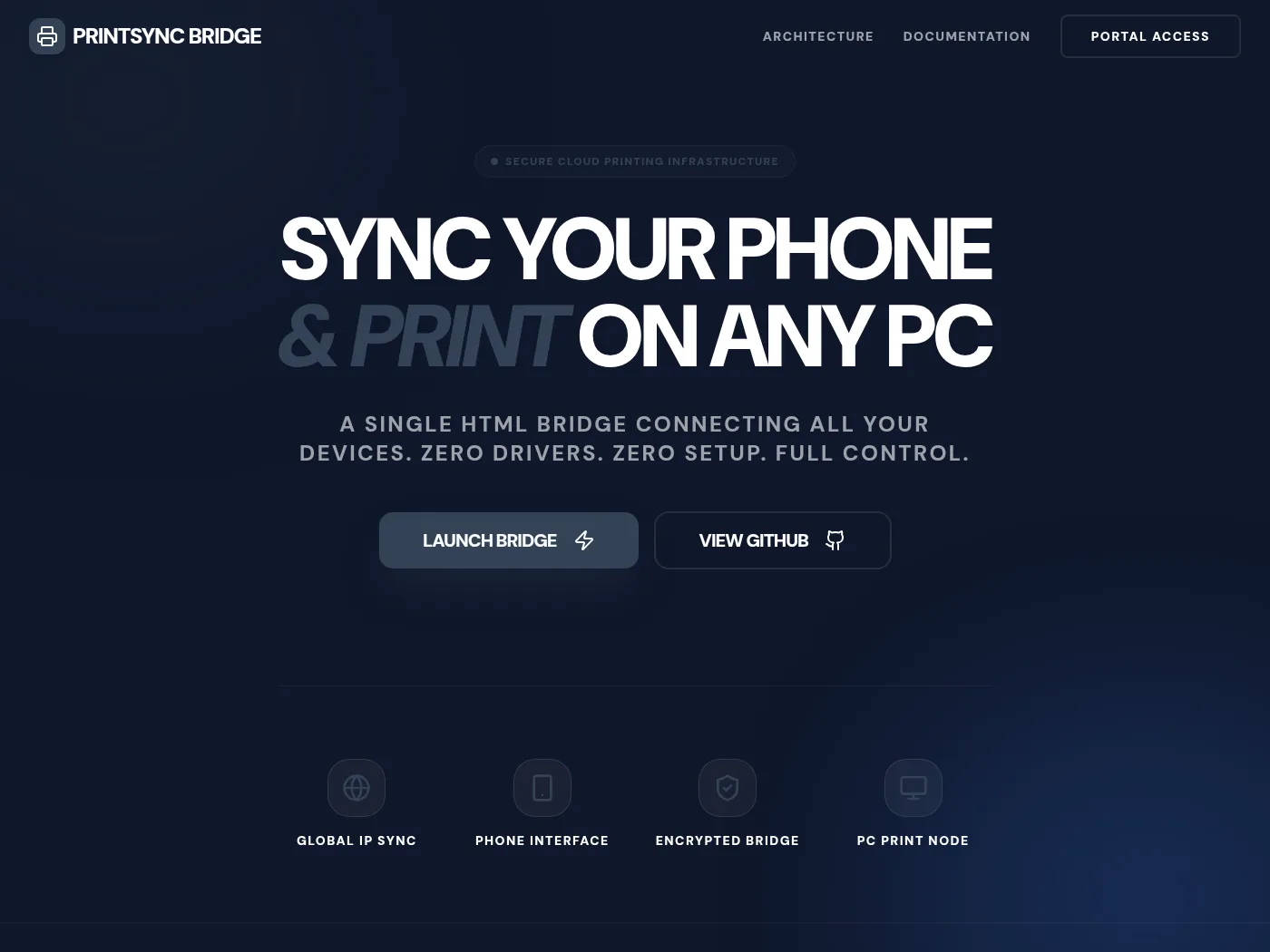 PrintSync Bridge