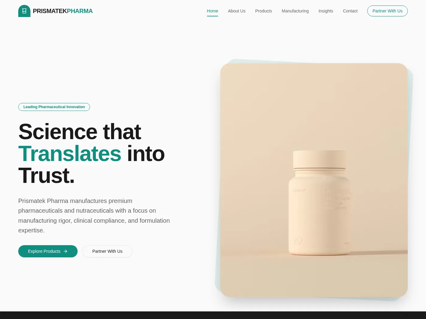 Prismatek Pharma Site