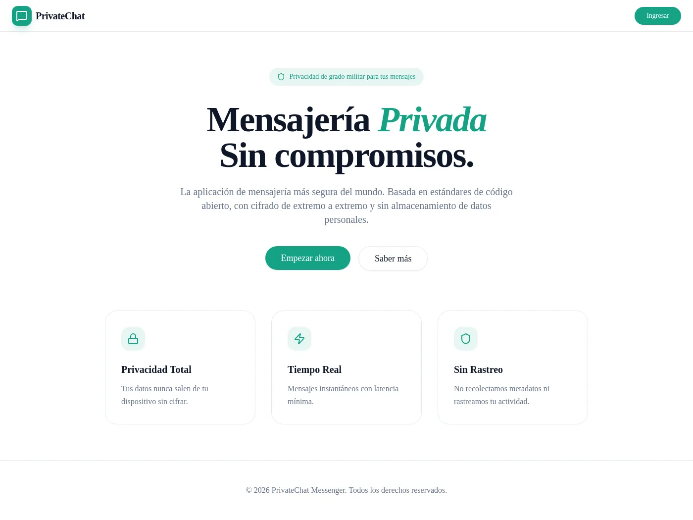 Private Chat Messenger