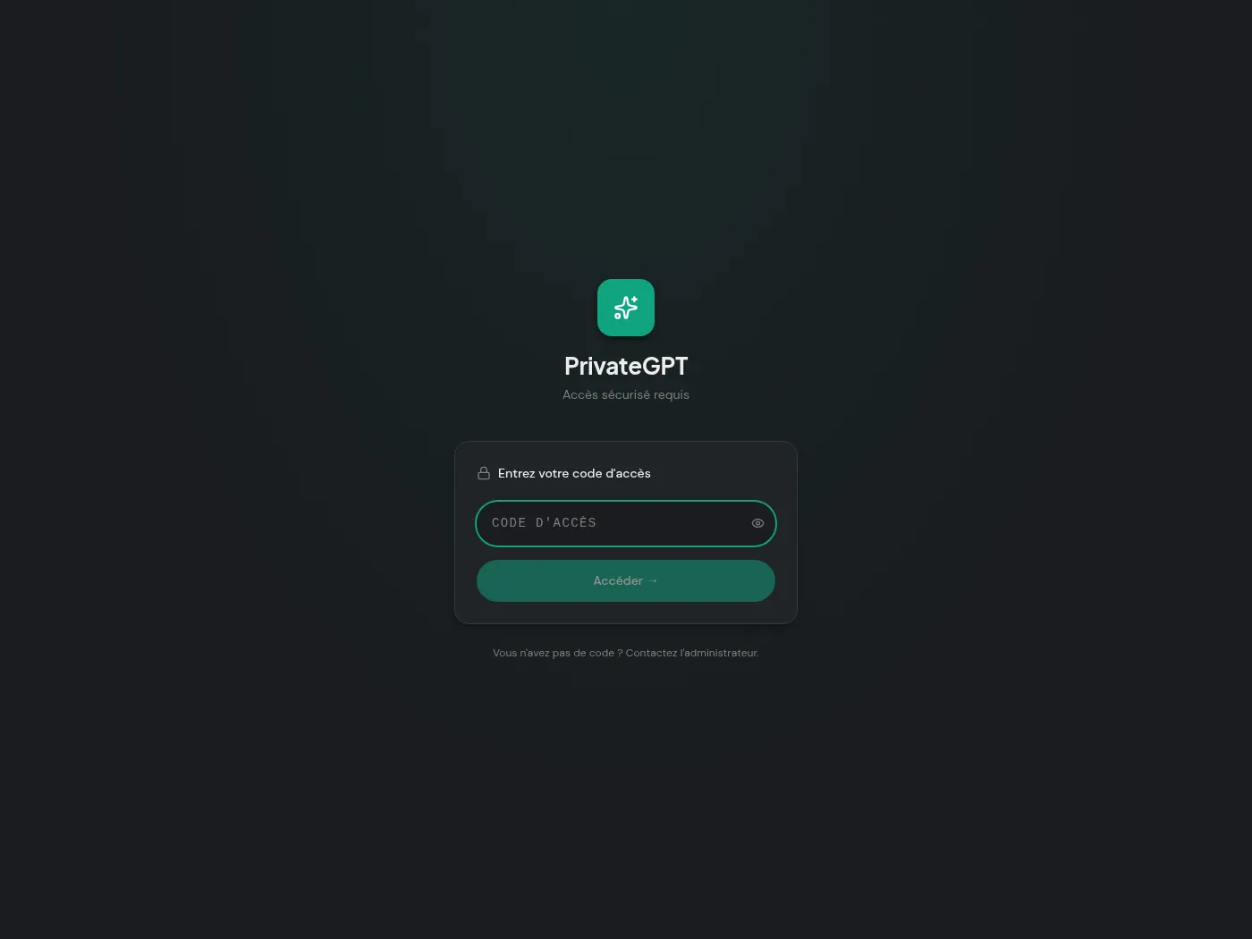 Private GPT Web Chat