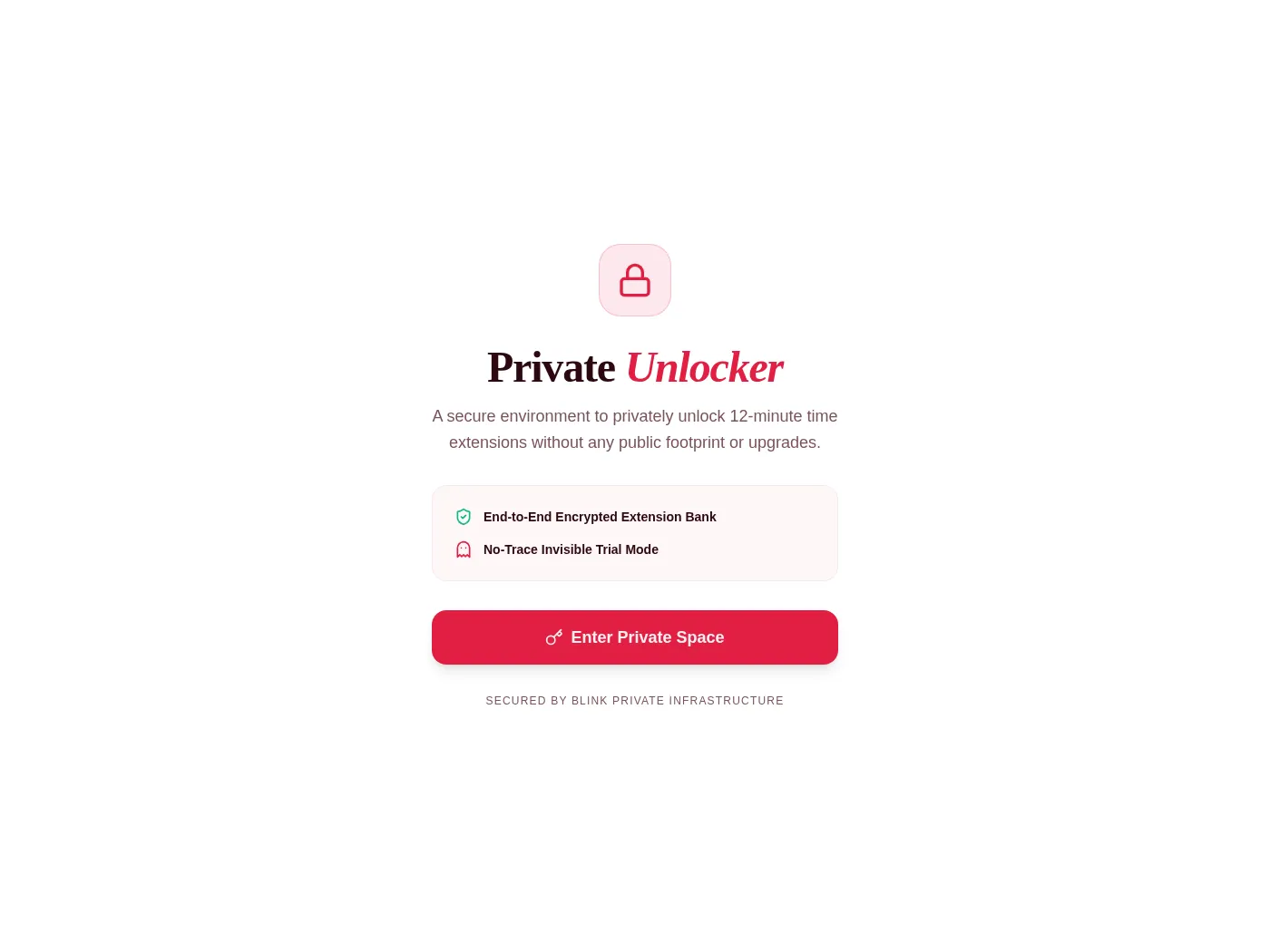 Private Timer Unlocker