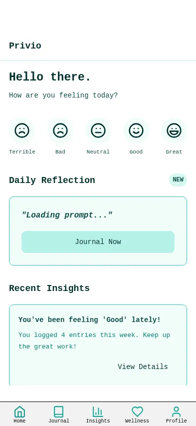 Privio Journal