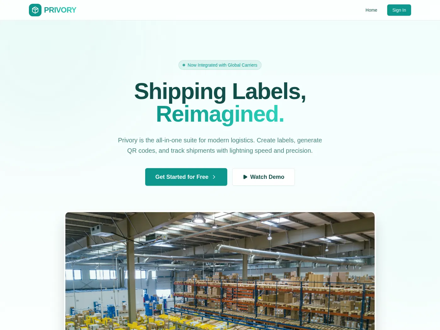 Privory Shipping Suite
