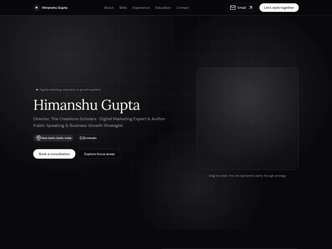 Pro 3D Web Experience