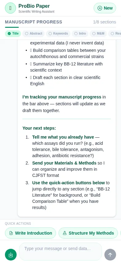ProBio Paper Assistant