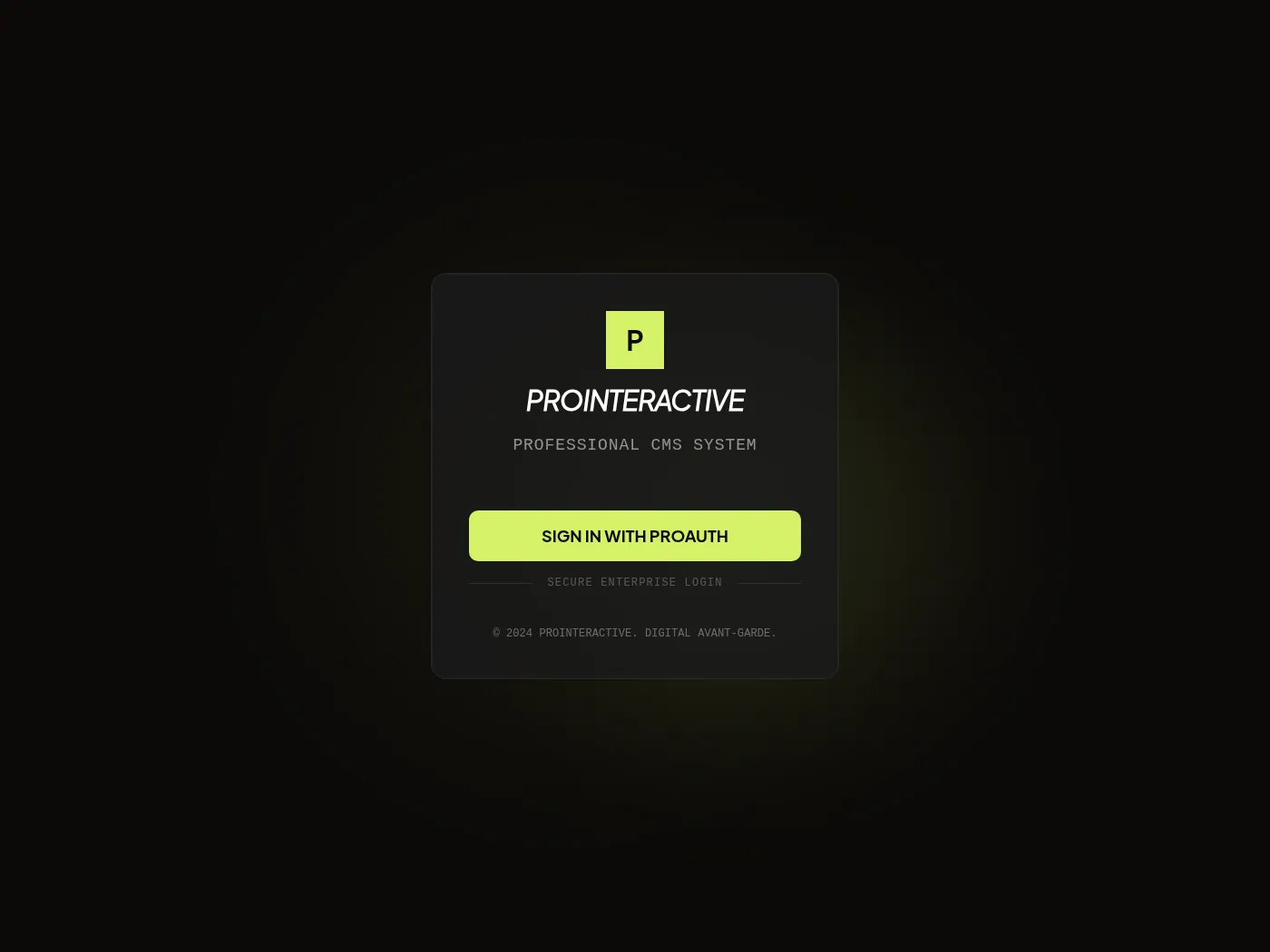 ProInteractive CMS