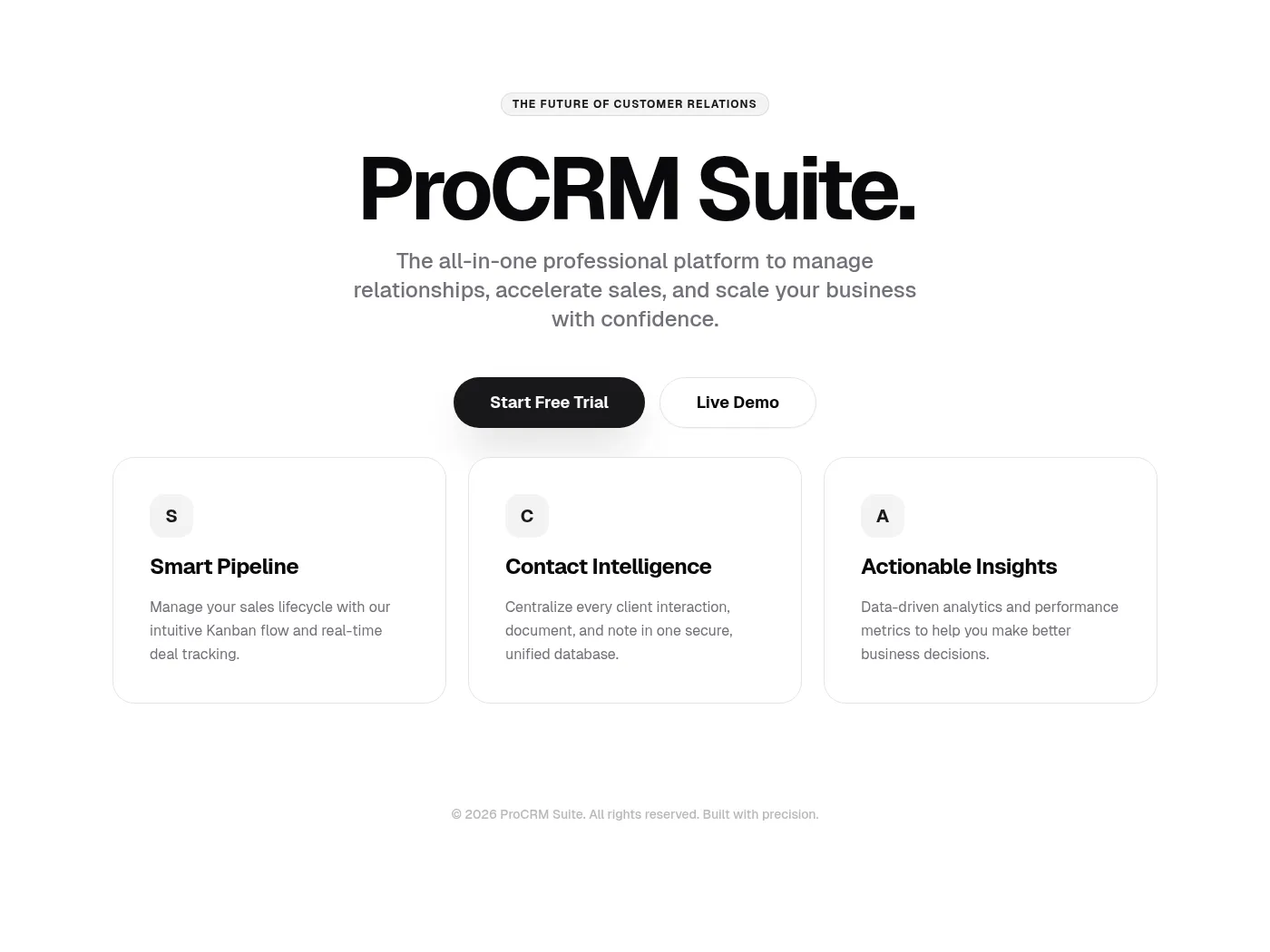 ProCRM Suite