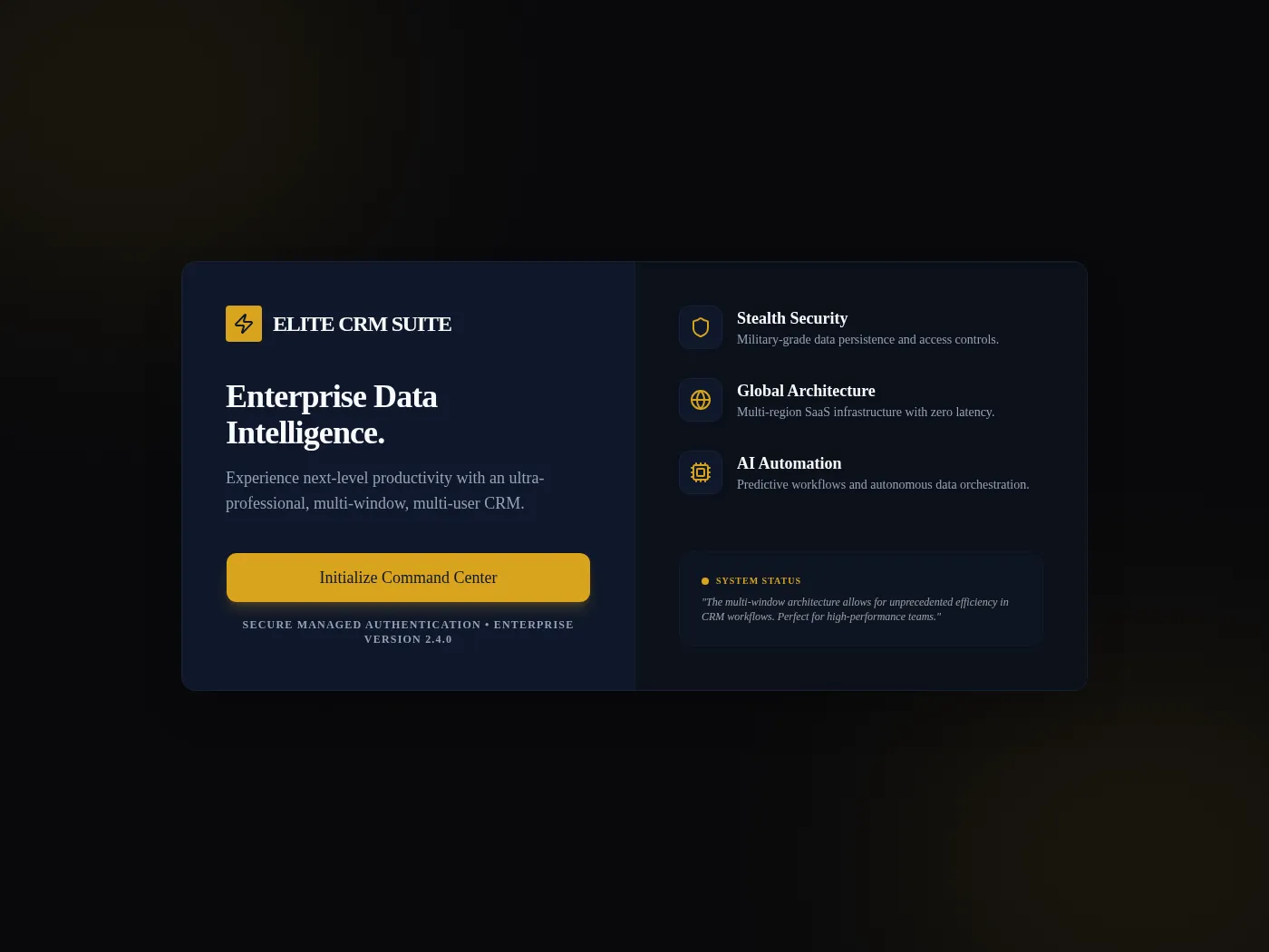 Pro Multi-Window CRM