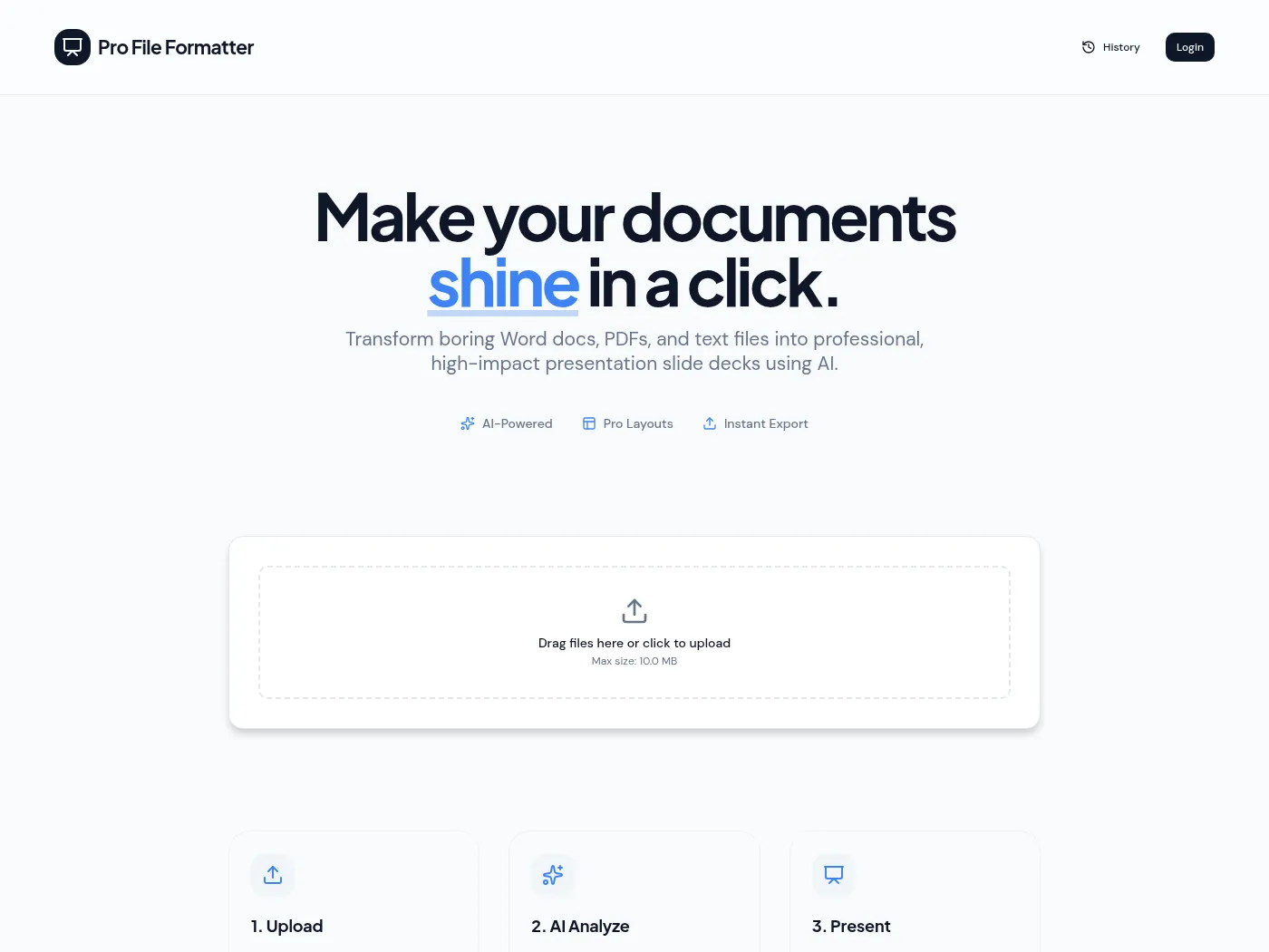 Pro File Formatter