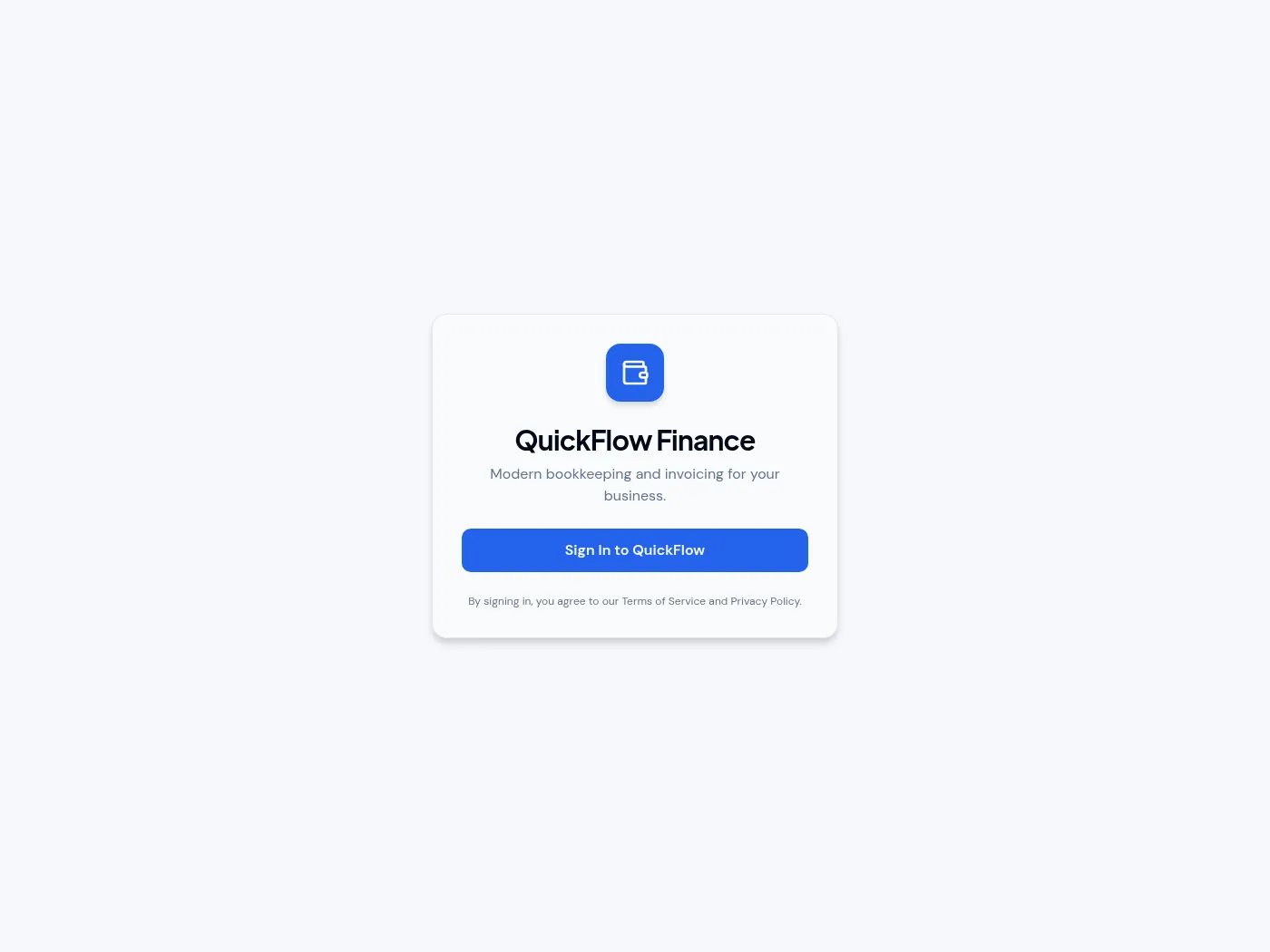 QuickBooks Pro Finance