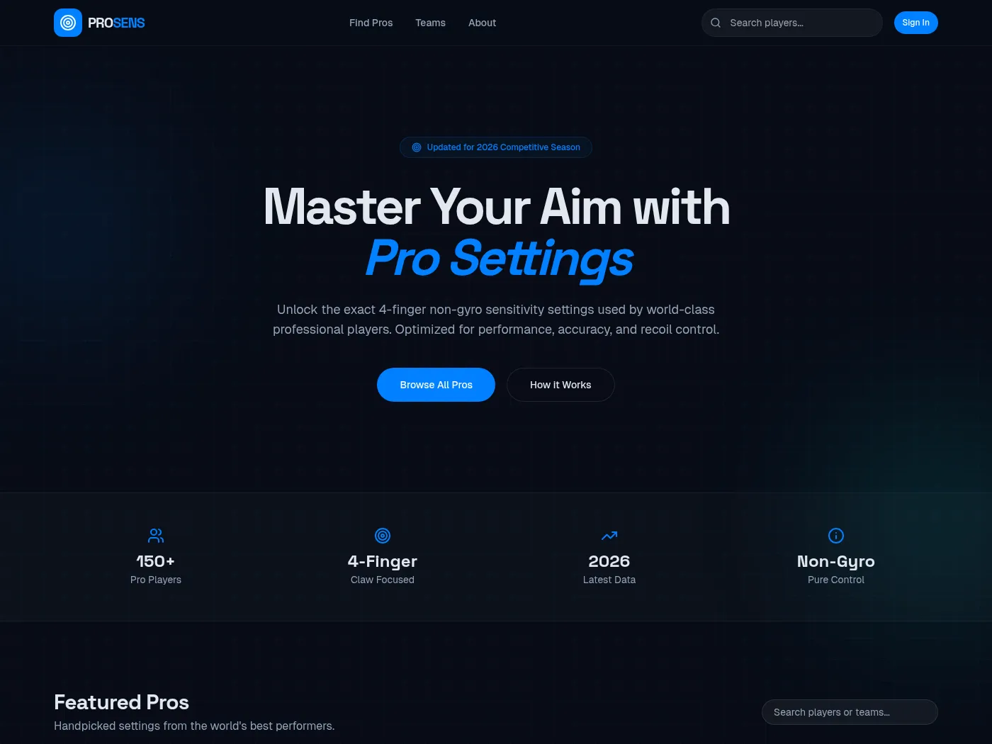 Pro Sensitivity Finder