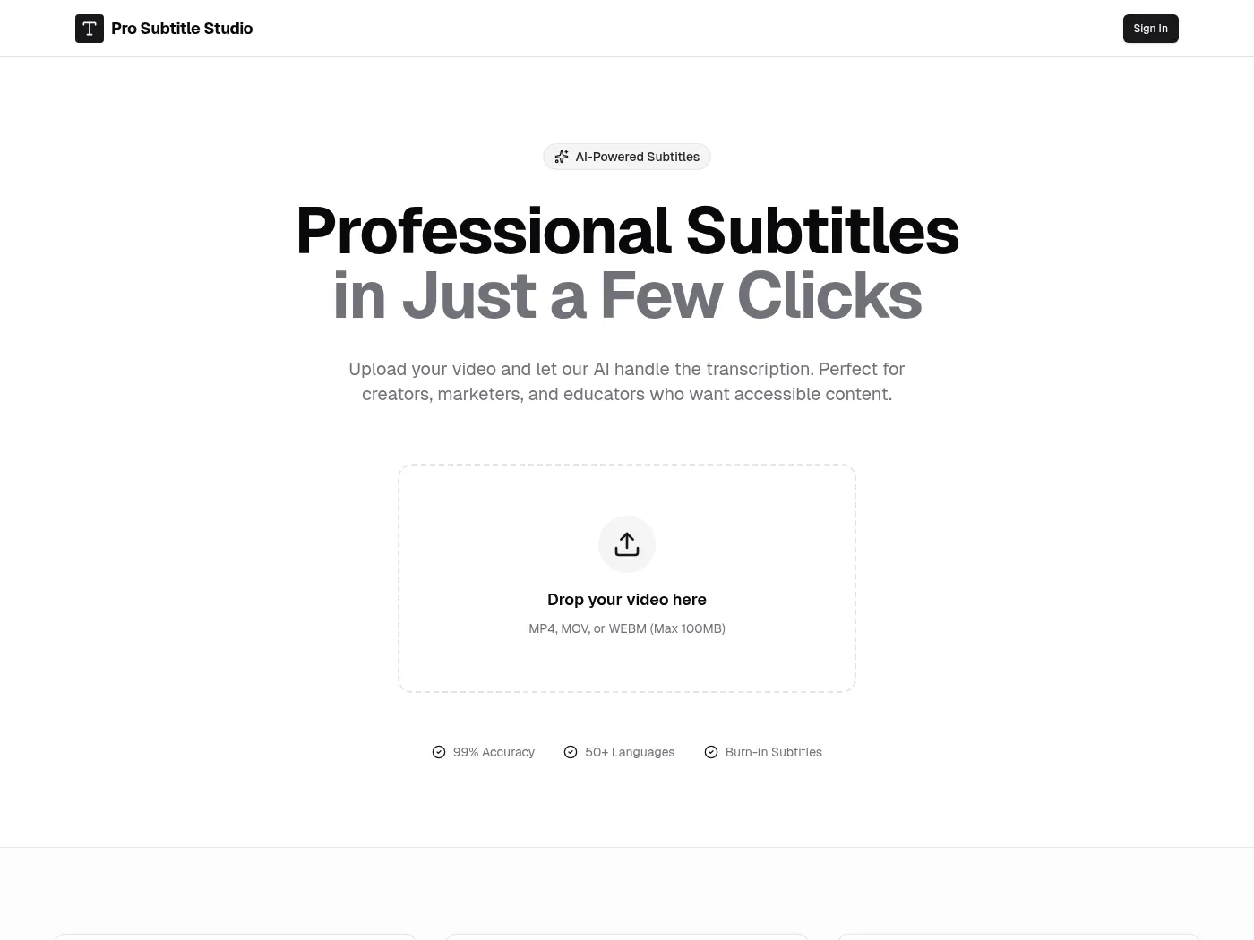 Pro Subtitle Studio