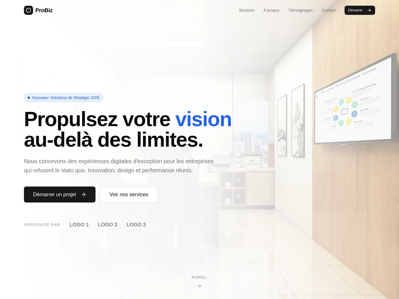 ProBiz Web Page