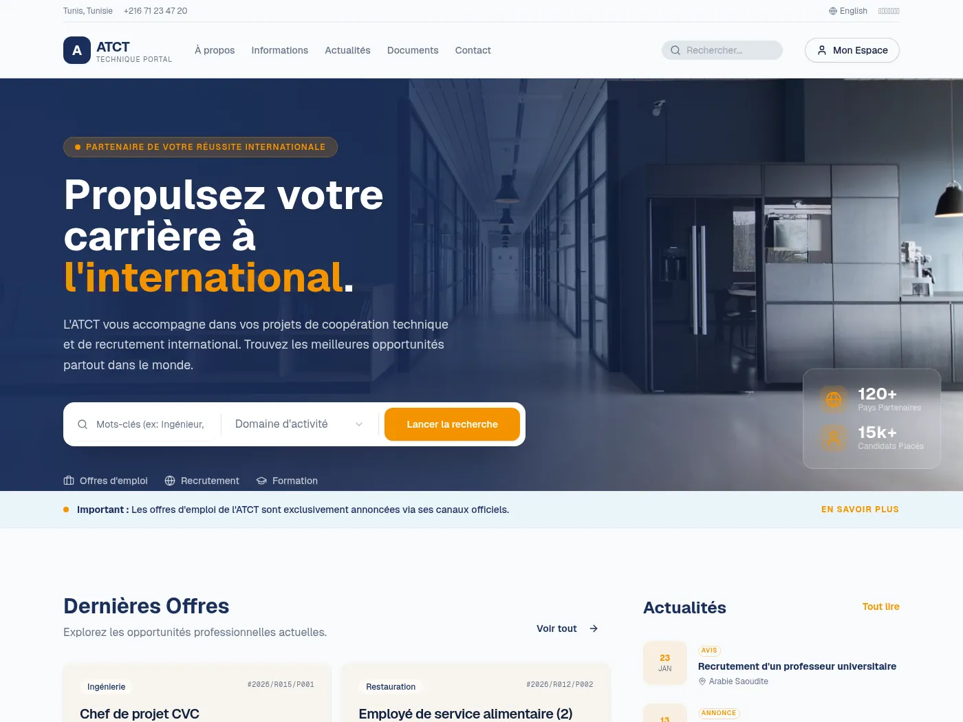 Modern Pro Web Redesign