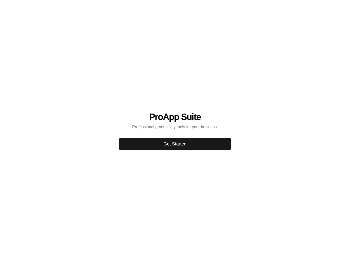 ProApp Suite