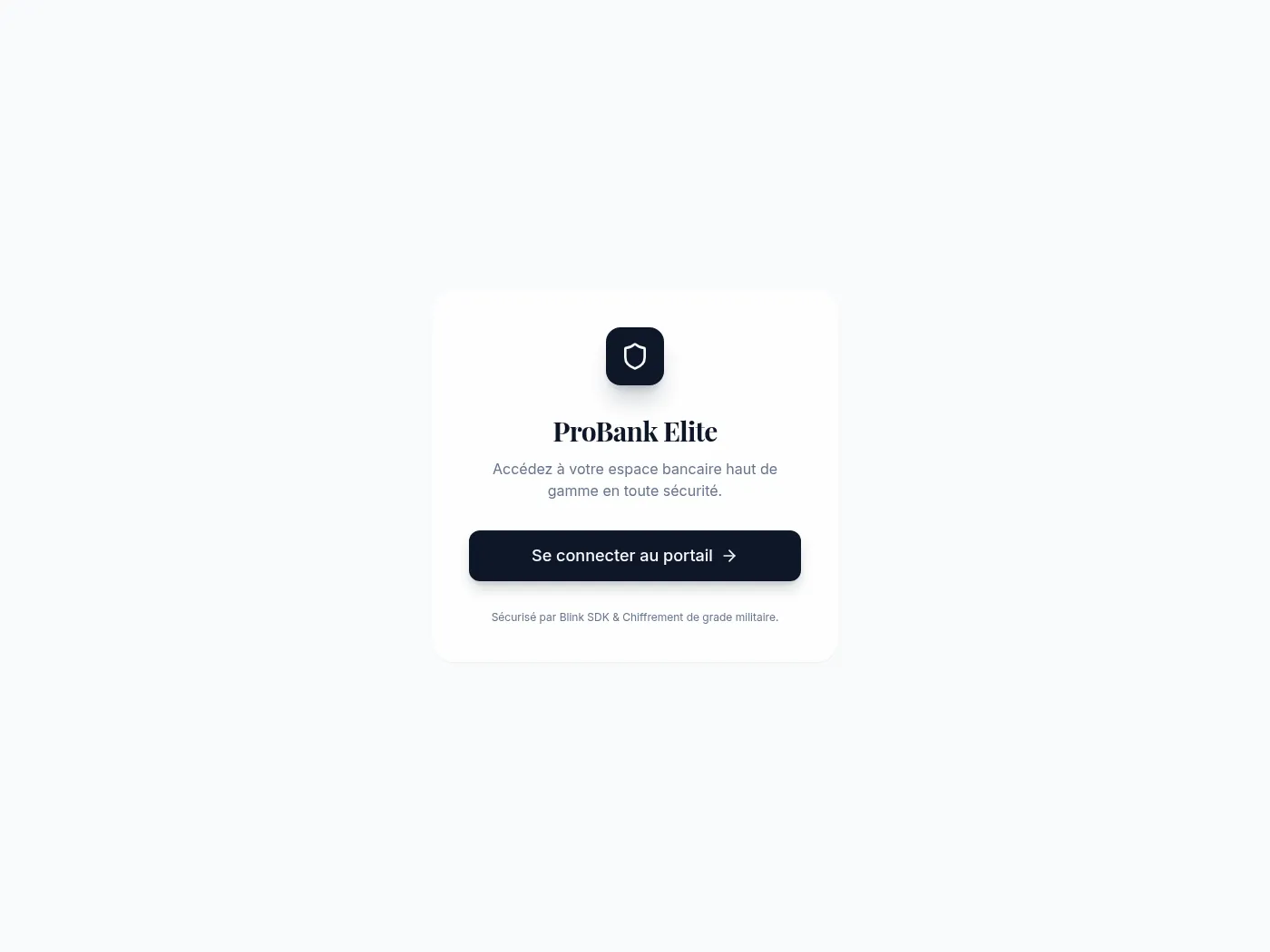 ProBank Web Portal