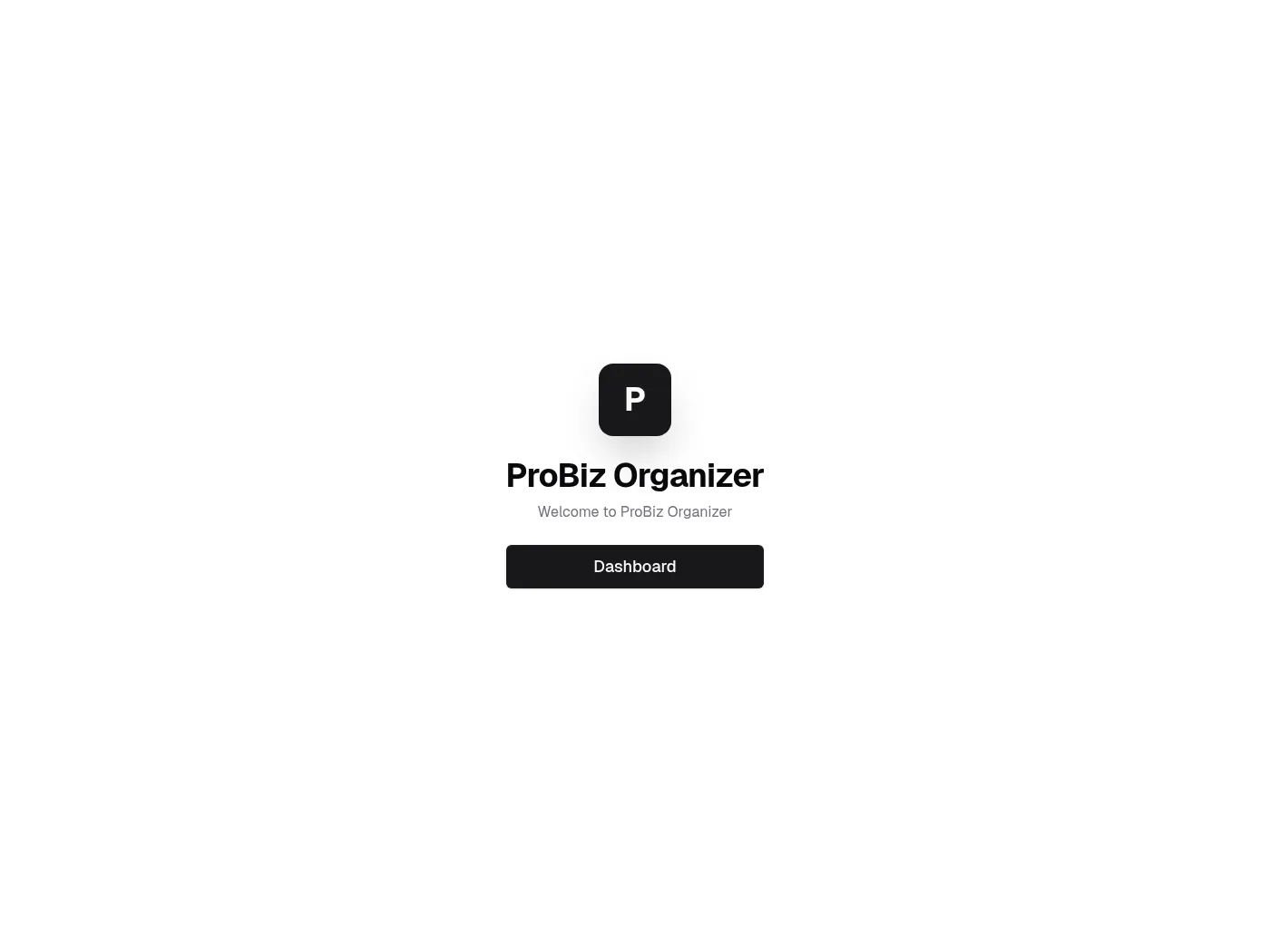 ProBiz Organizer