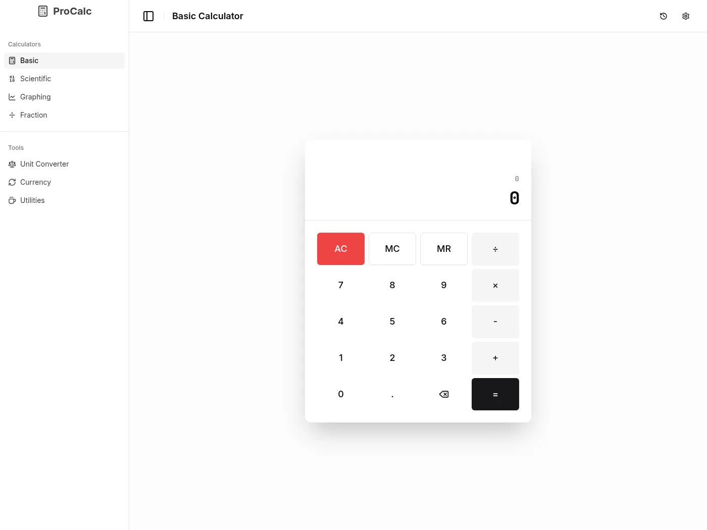 ProCalc Suite