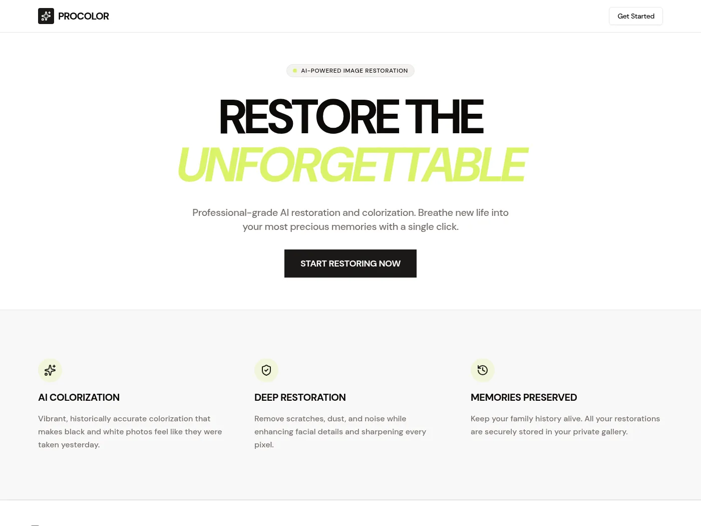 ProColor Image Restorer