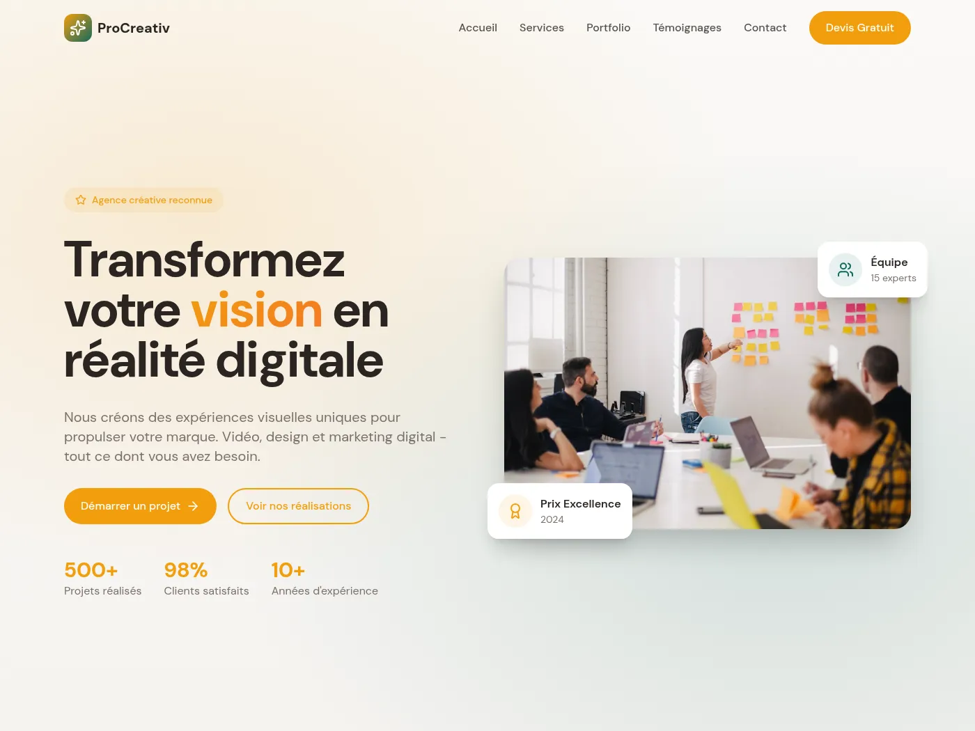 ProCreativ Services Hub