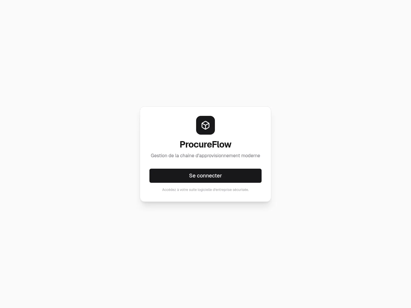 ProcureFlow Suite