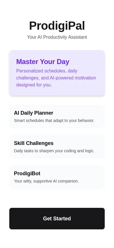 ProdigiPal Mobile
