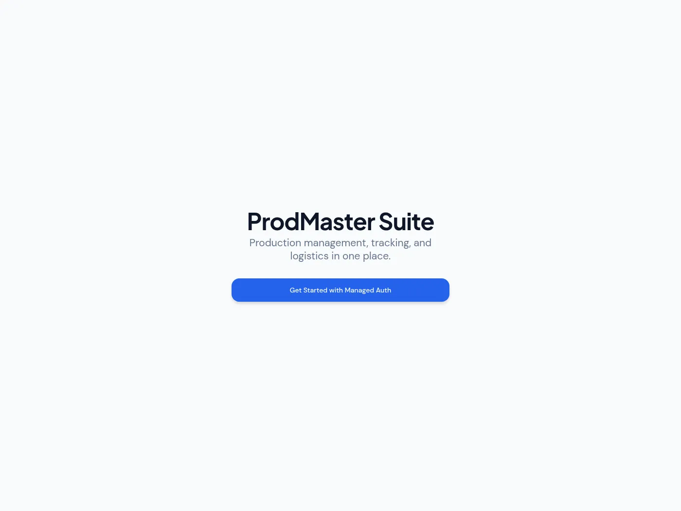 ProdMaster Suite