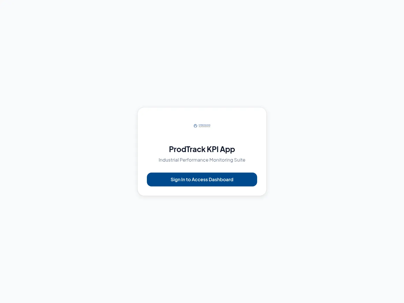 ProdTrack Performance Suite
