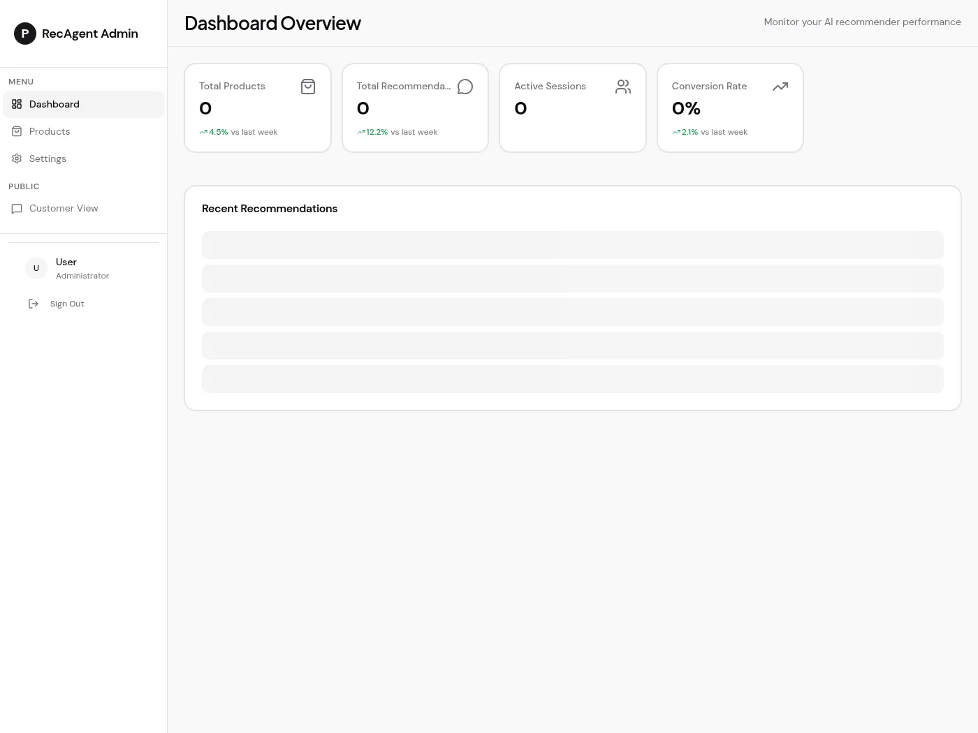 Product Recommender Agent