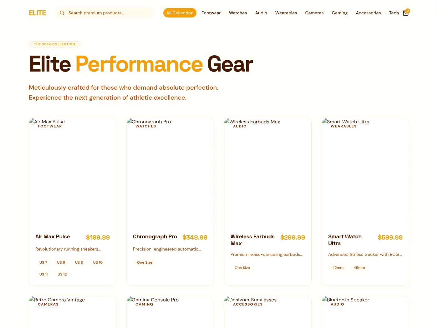 Product Card Display