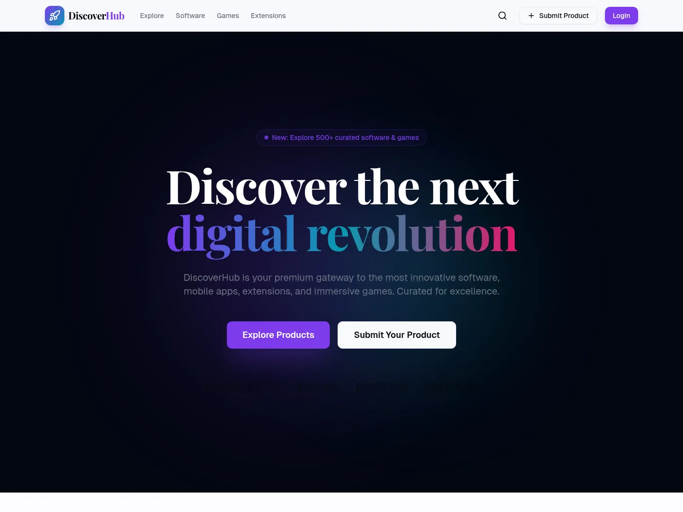 Product Discovery Hub