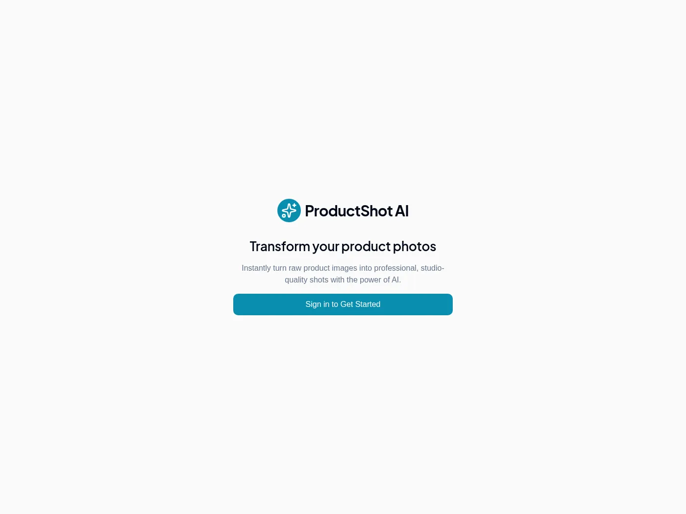 Product Shot Generator