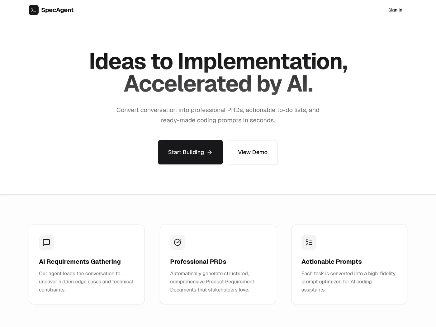 Product Spec Agent