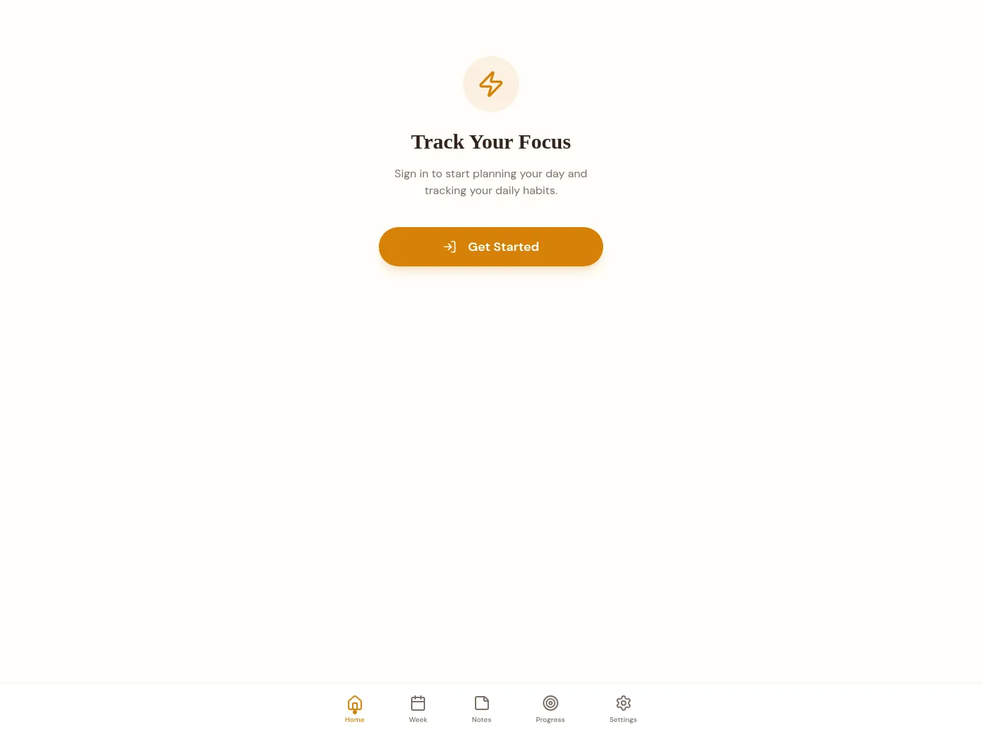 Minimal Productivity Dashboard
