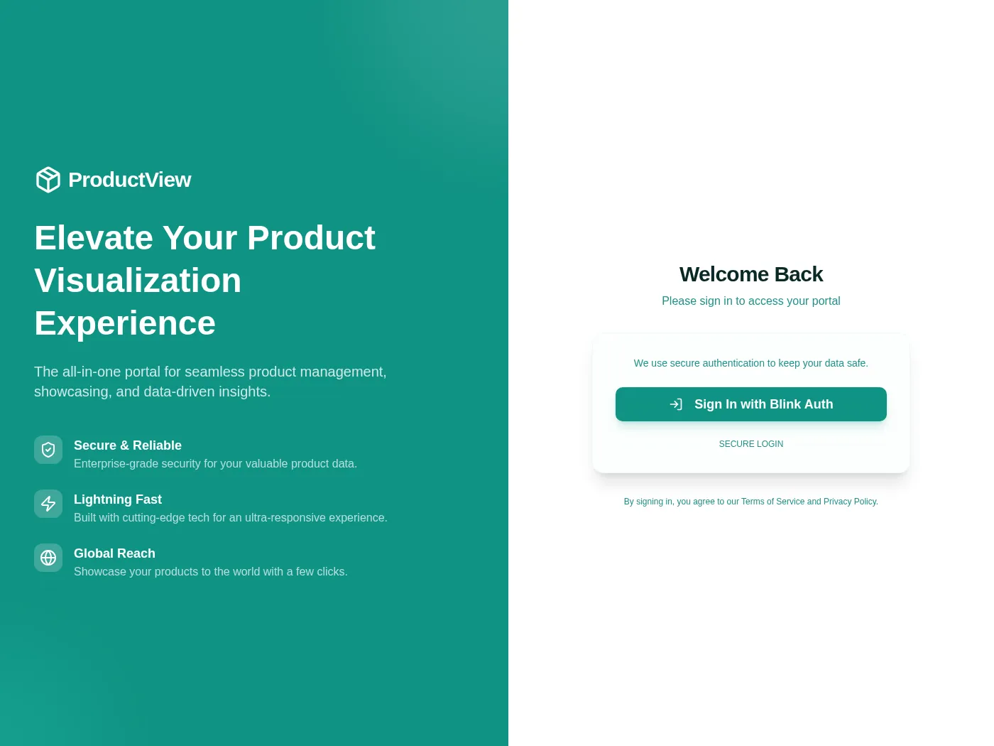 ProductView Portal