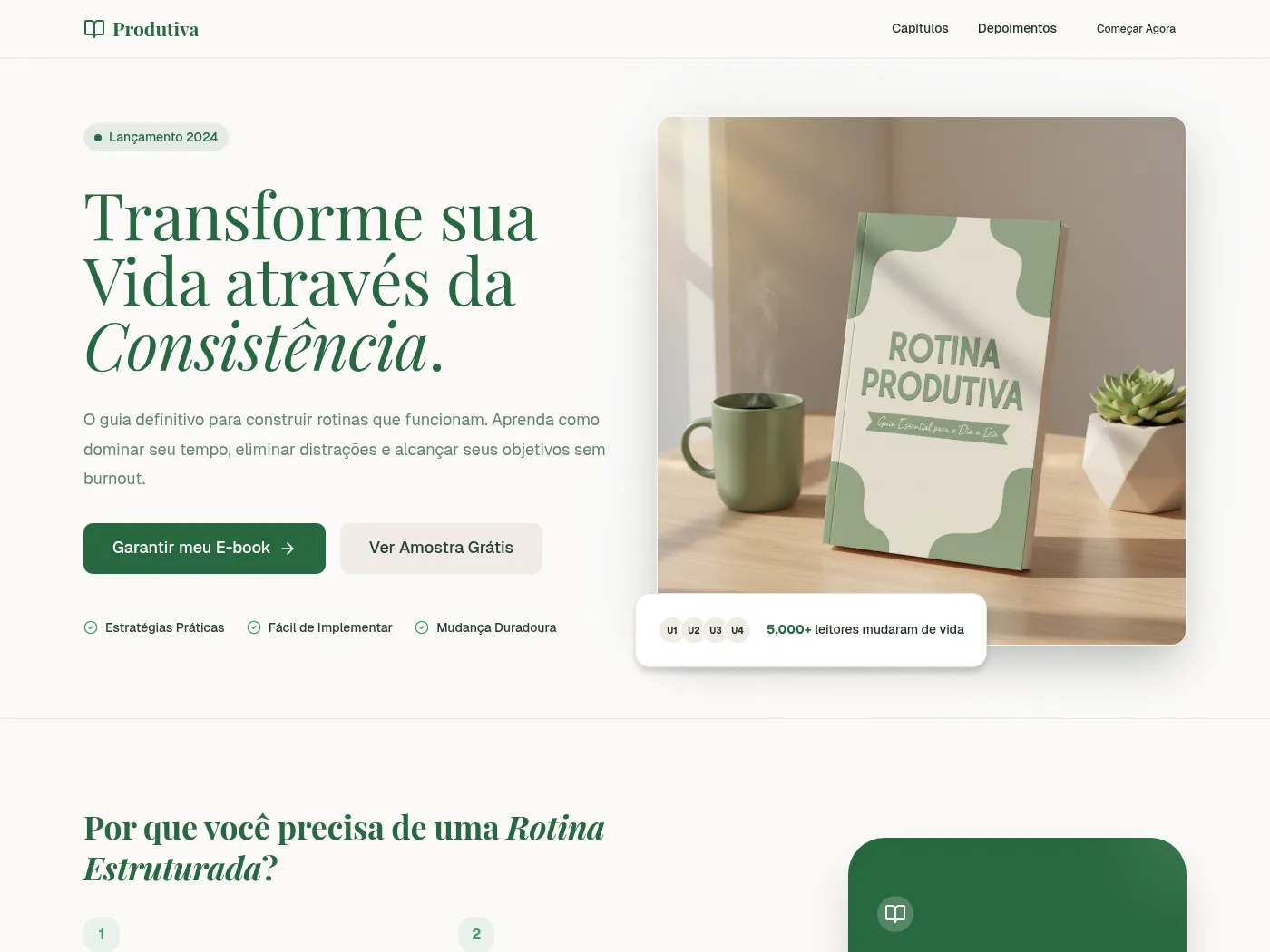 Rotina Produtiva E-book