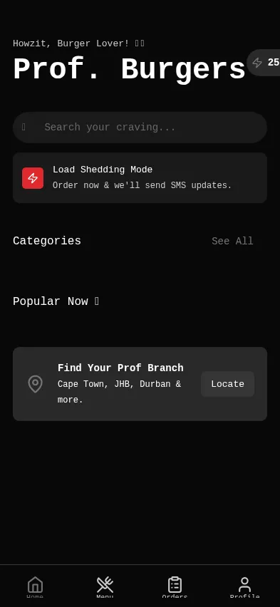Prof. Burgers Mobile App
