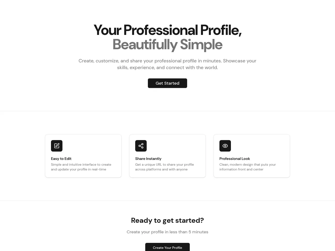 MyProfile App