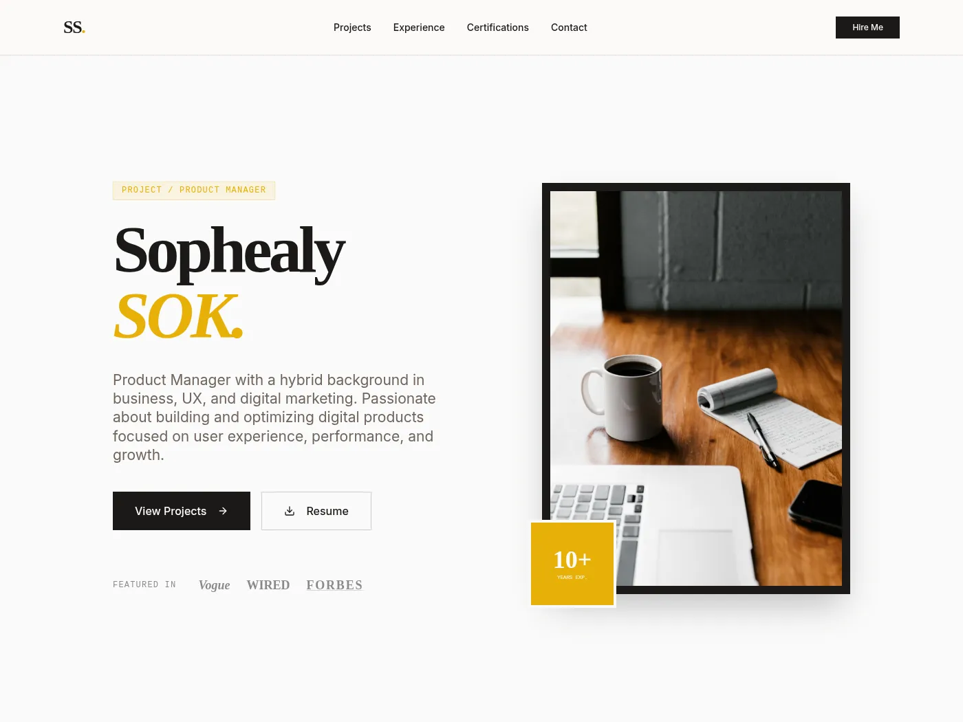 Profolio Profile Site