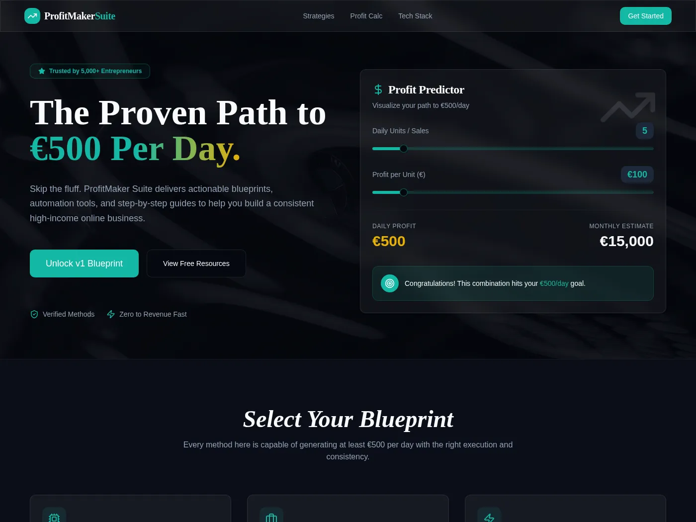 Profit Maker Suite
