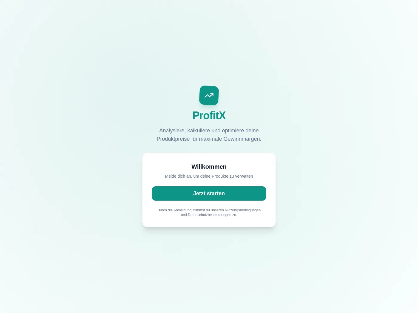 ProfitX Product Price Optimizer