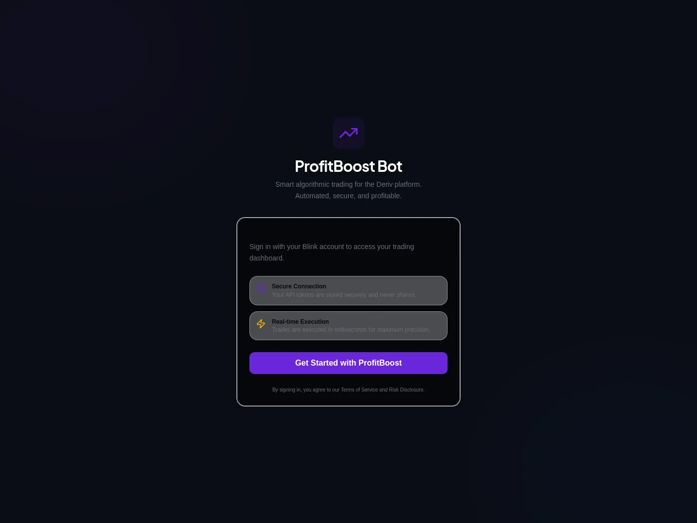 ProfitBoost Deriv Bot