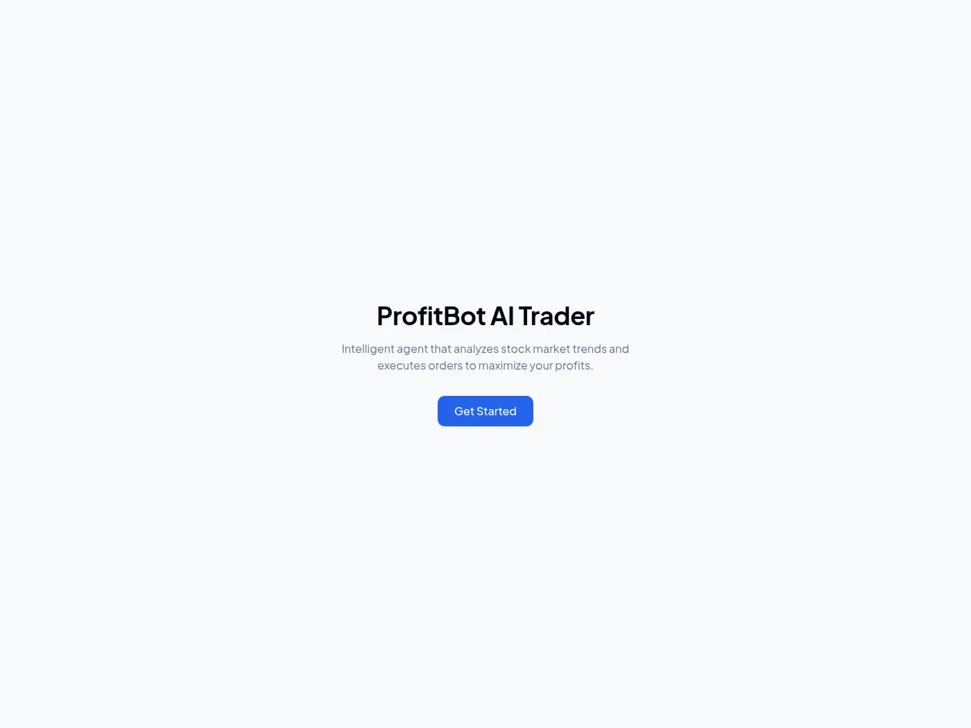 ProfitBot AI Trader