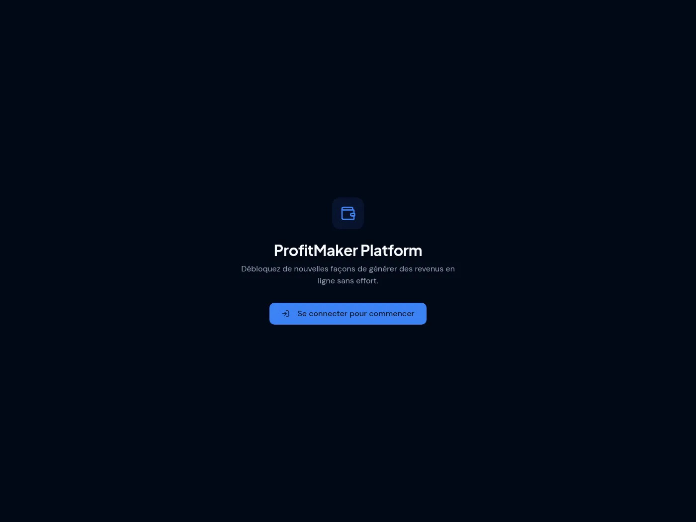 ProfitMaker Platform