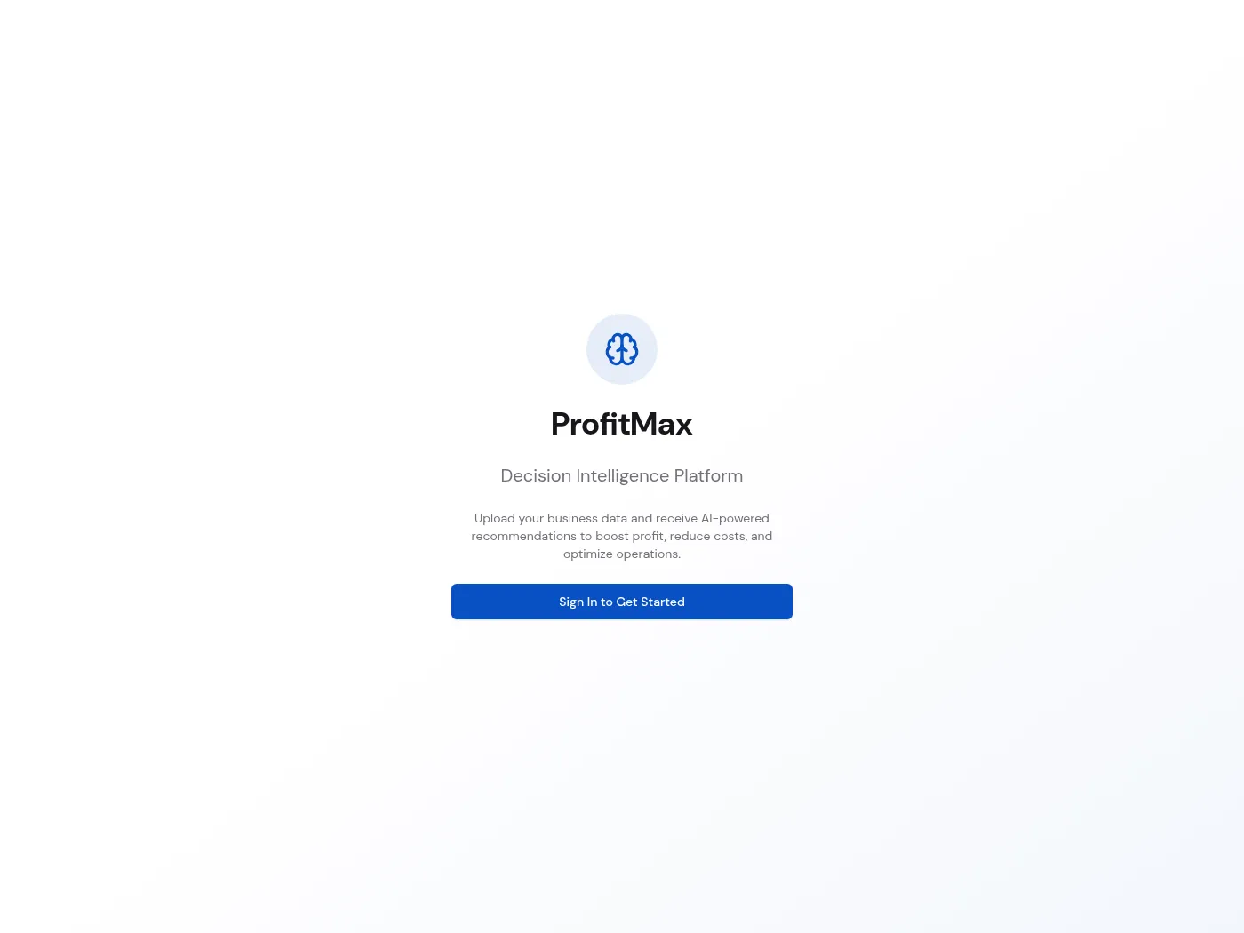 ProfitMax Decision Intelligence