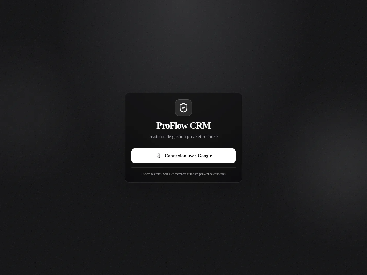 ProFlow CRM