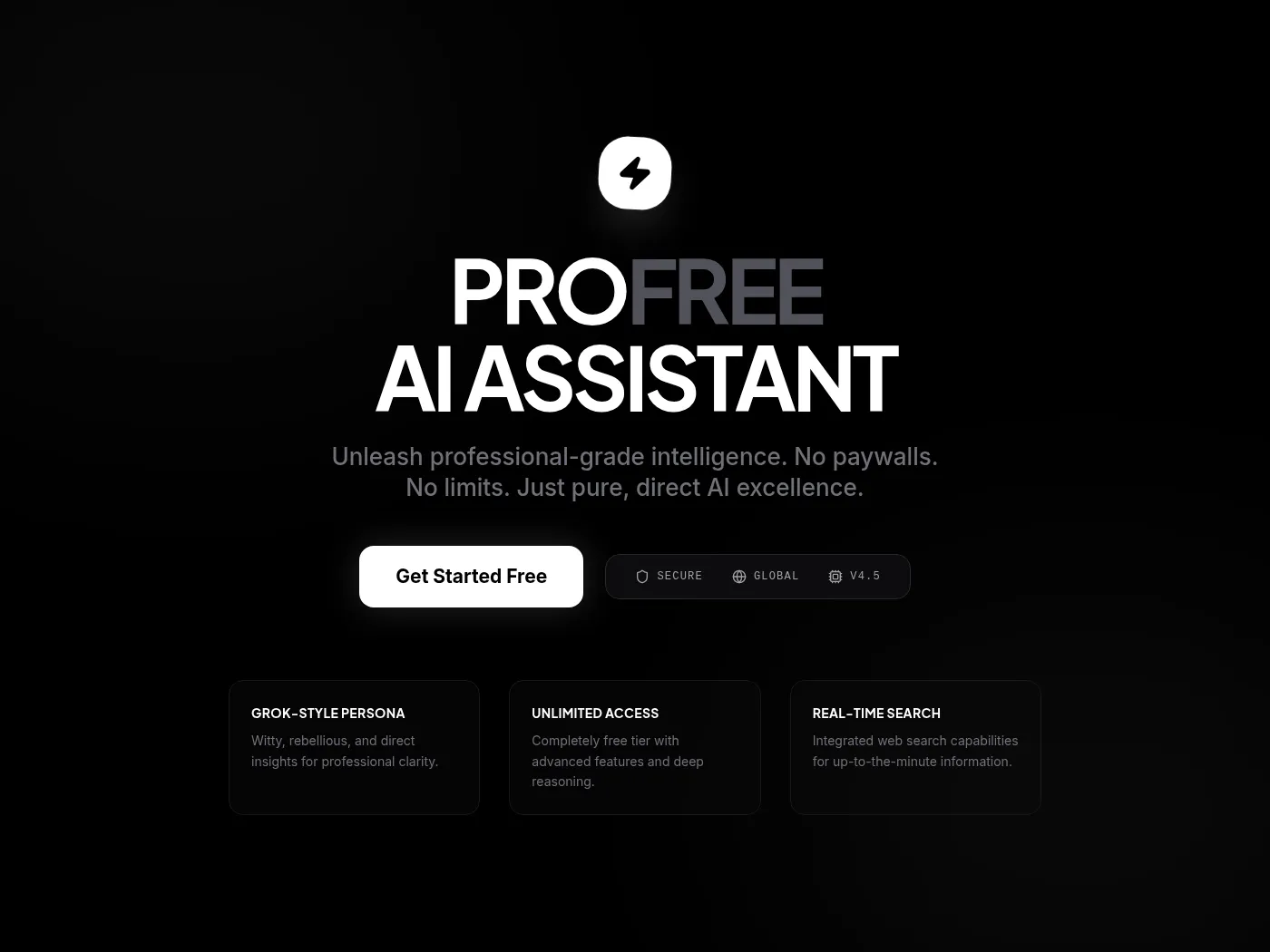 ProFree AI Assistant