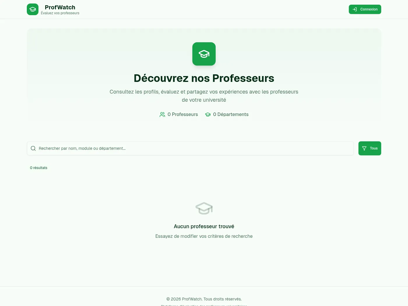 ProfWatch Platform
