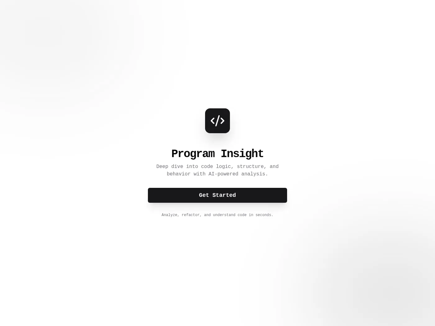 Program Insight
